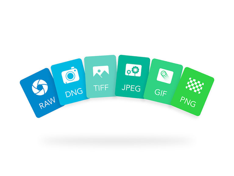 Differences Between Image File Formats (RAW, DNG, TIFF, GIF, PNG, JPEG)