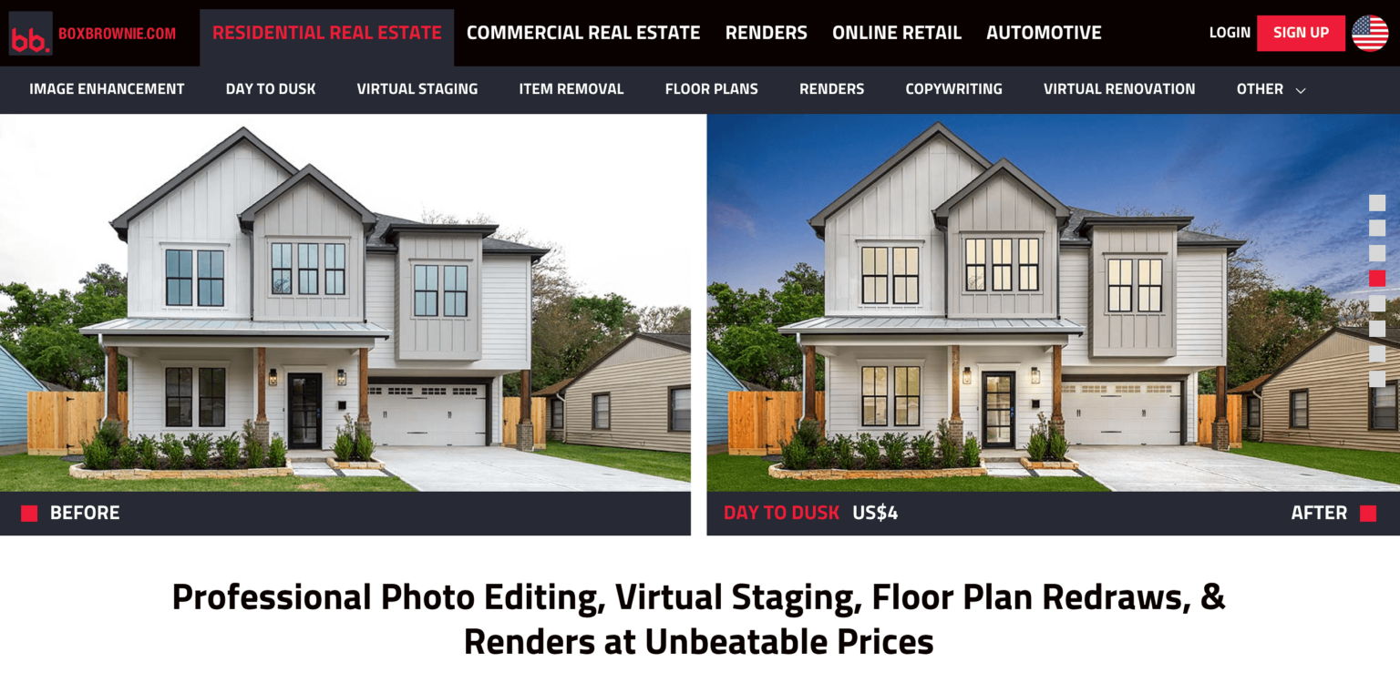 BoxBrownie Real Estate Photo Editing Review
