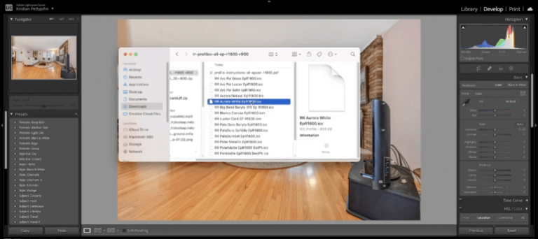 How to Add ICC Profiles to Lightroom CC - Real Estate Photo Editing