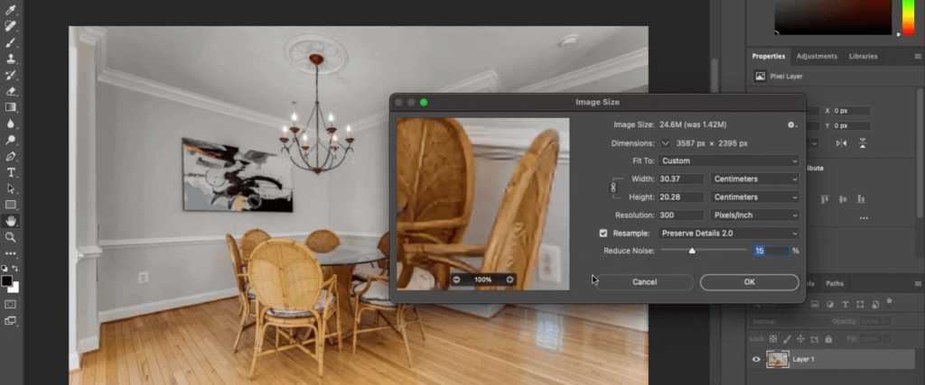 How to Sharpen an Image in Photoshop - Real Estate Photo Editing