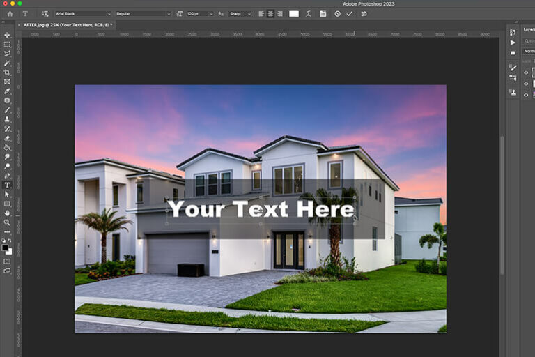 How to Easily Make a Text Box Transparent in Photoshop