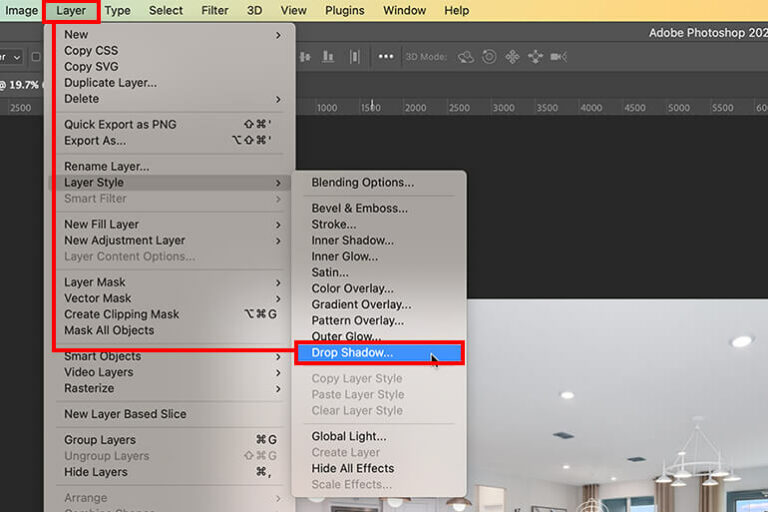 How to Quickly Add Shadow to Text in Photoshop