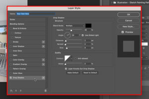 How to Quickly Add Shadow to Text in Photoshop