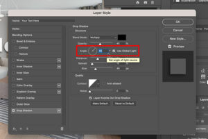 How to Quickly Add Shadow to Text in Photoshop