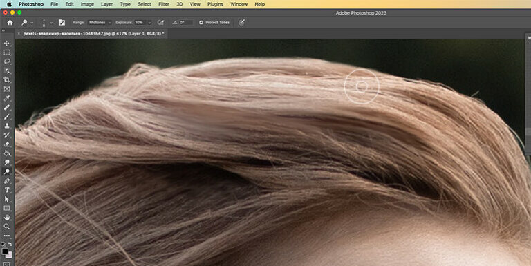 How to Edit Hair in Pictures (Photoshop Tutorial)