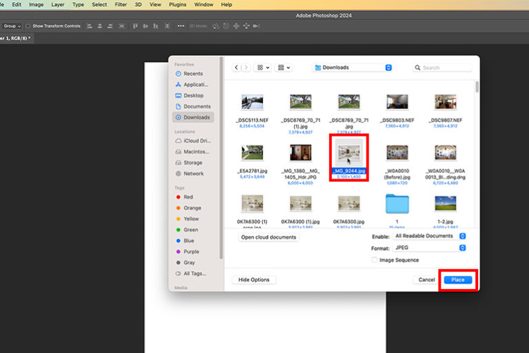 How to Flip Layers in Photoshop - Real Estate Photo Editing
