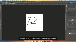 How to Easily Make a Signature in Photoshop