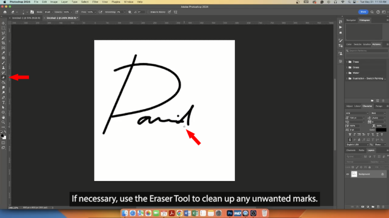 How to Easily Make a Signature in Photoshop