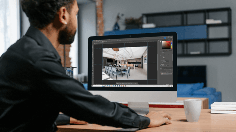 How to Split an Image in Photoshop - Real Estate Photo Editing